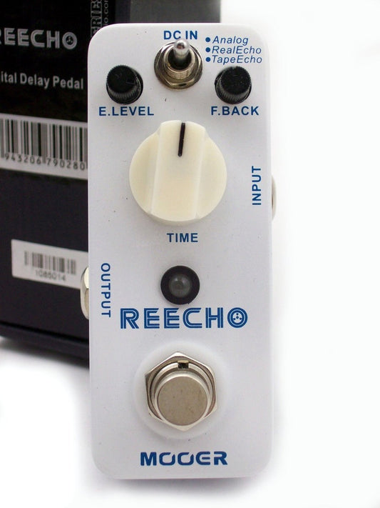 Mooer ReEcho Digital Delay Micro Effects Pedal – Flipside Music