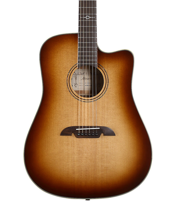 Alvarez Guitars MD60CESHB Masterworks Dreadnought Acoustic Electric w ...